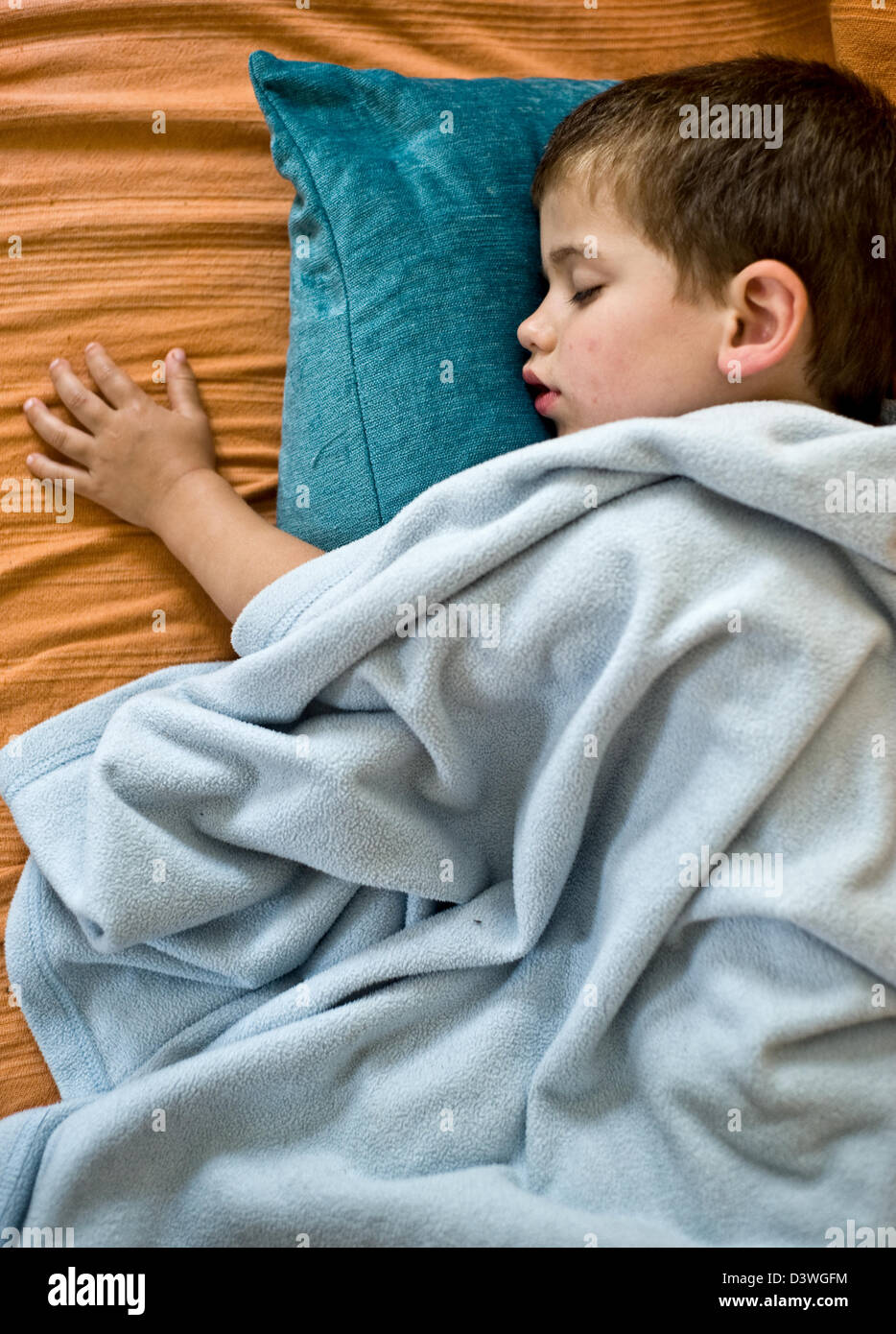 4 year old boy sleeping hi-res stock photography and images - Alamy