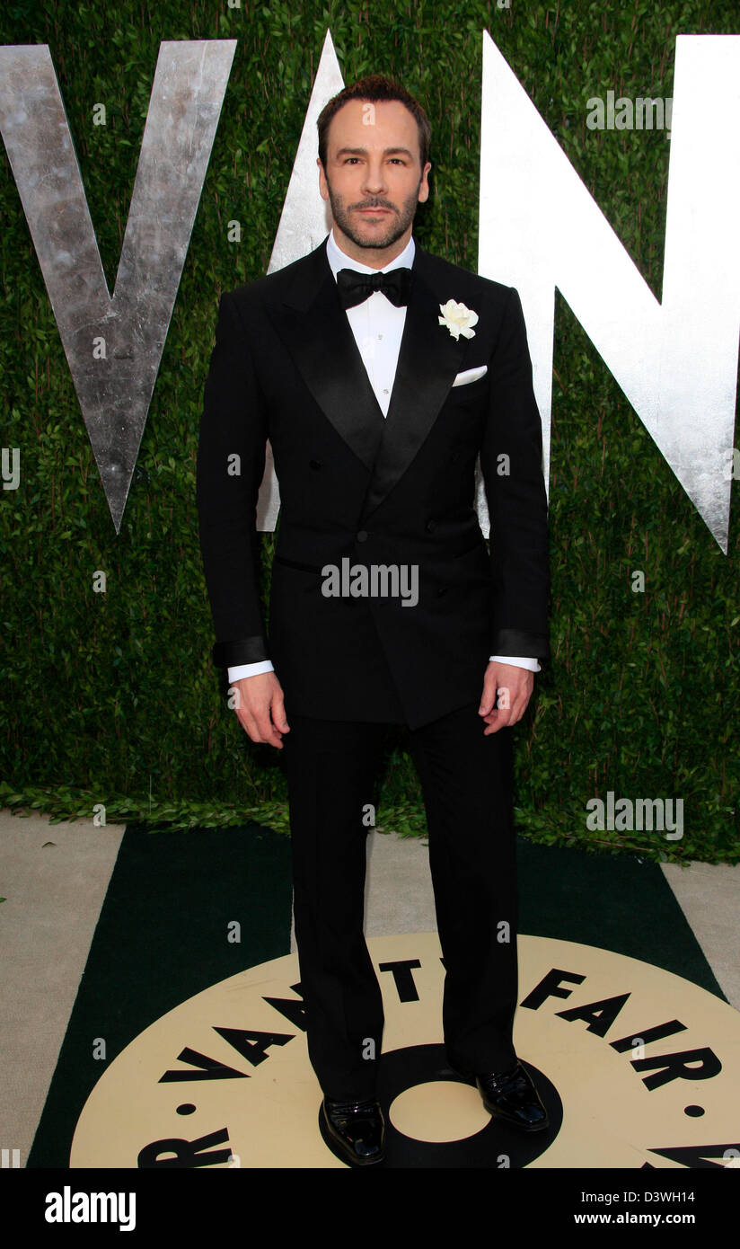 TOM FORD 2013 VANITY FAIR OSCAR PARTY SUNSET TOWER LOS ANGELES ...
