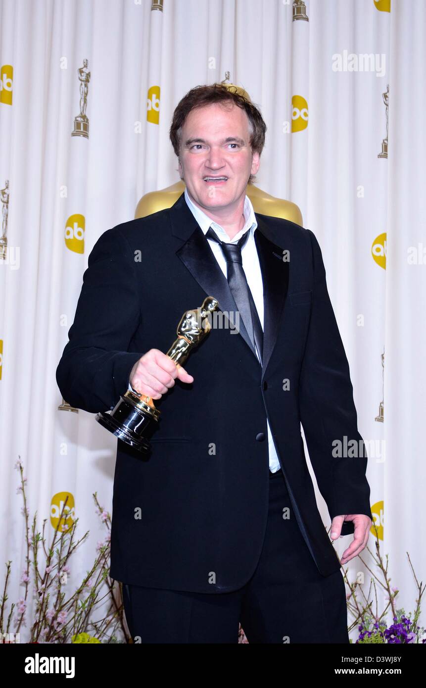 Hollywood, CA, USA. 24th Feb, 2013. QUENTIN TARANTINO.Winner Best ...