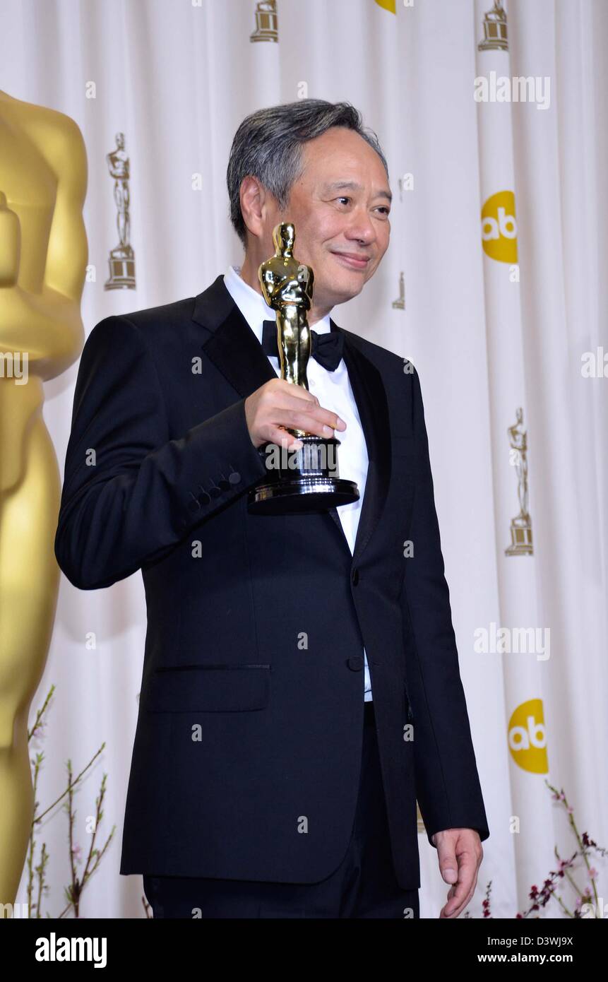 Hollywood, CA, USA. 24th Feb, 2013. ANG LEE.Winner Best Directing.85th ...