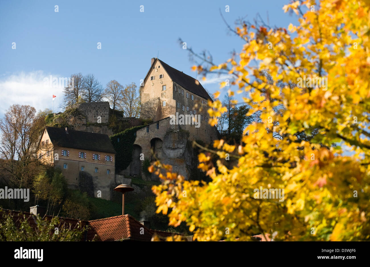 Pottenstein, Germany, Castle Pottenstein Stock Photo - Alamy