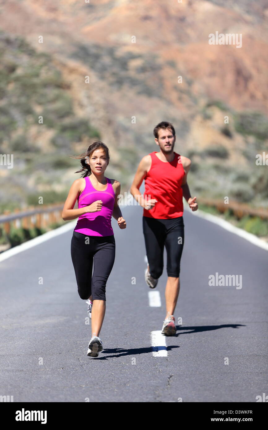 Race road running runners men two hi-res stock photography and images ...