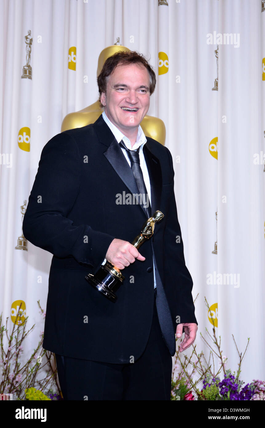 Hollywood, California, U.S. 24th Feb, 2013. Quentin Tarantino, Winner ...