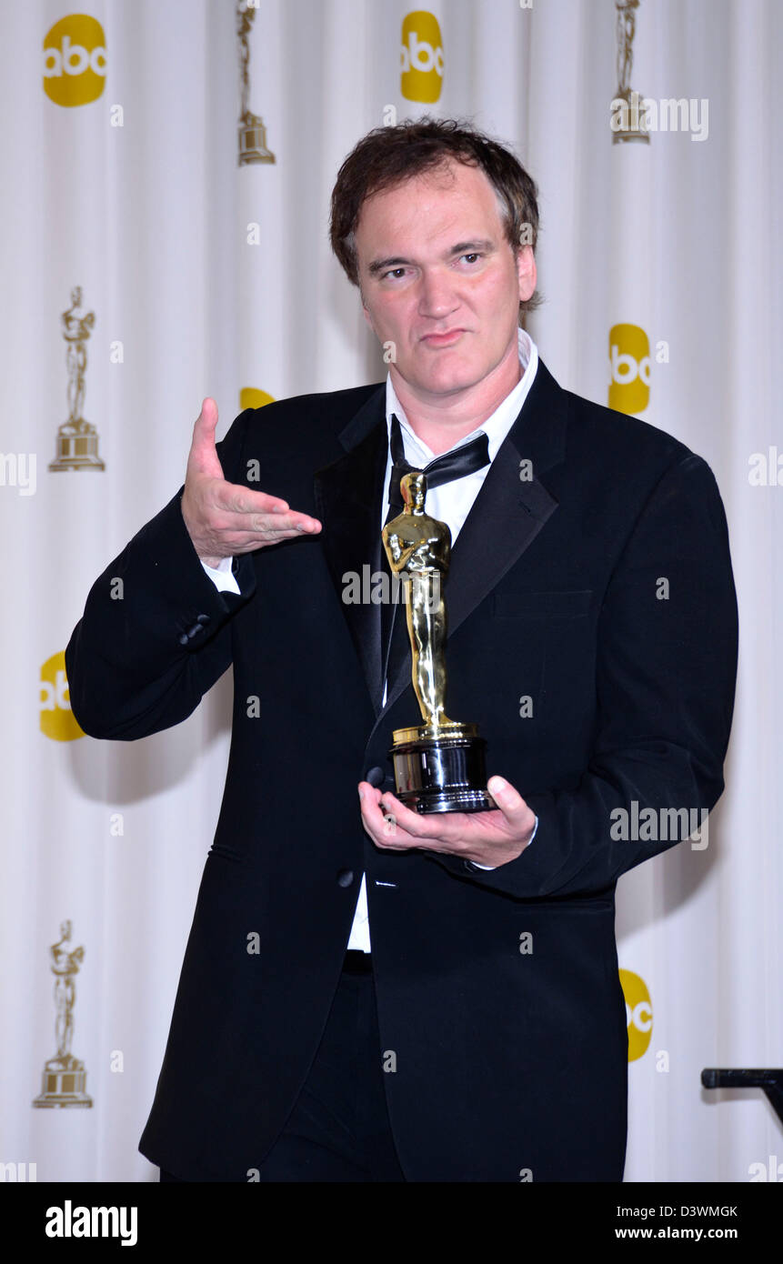 Hollywood, California, U.S. 24th Feb, 2013. Quentin Tarantino, Winner ...