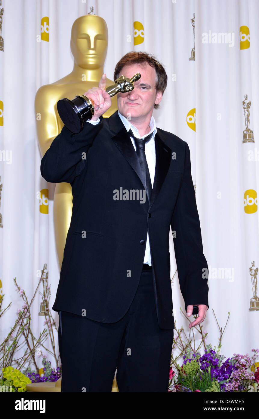 Hollywood, California, U.S. 24th Feb, 2013. Quentin Tarantino, Winner ...