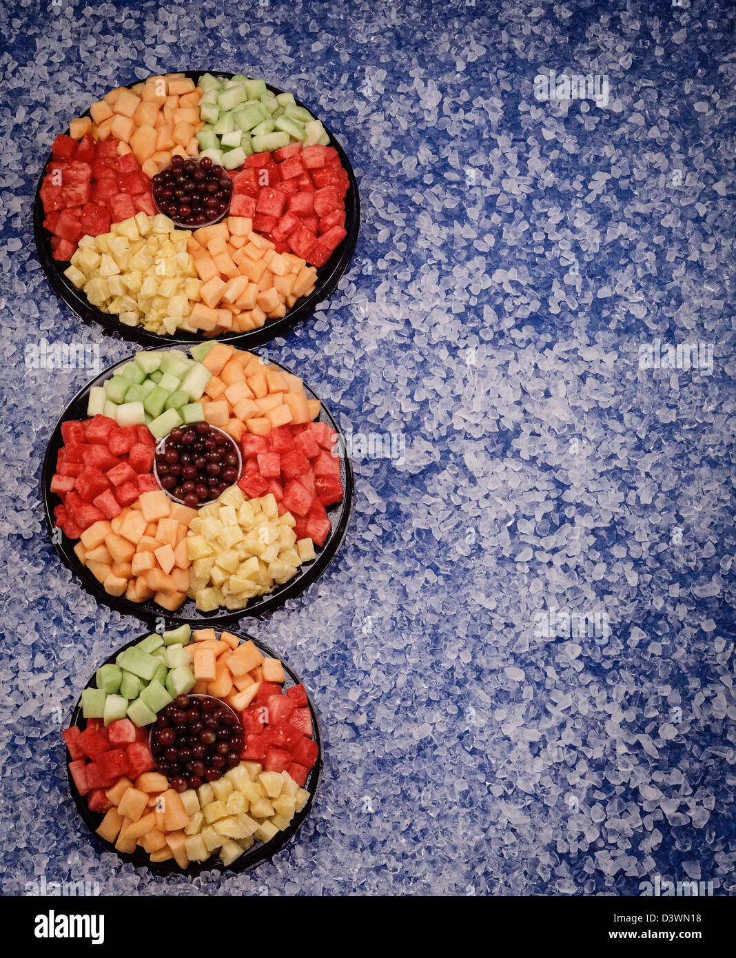 Fancy fruit platters Stock Photo - Alamy