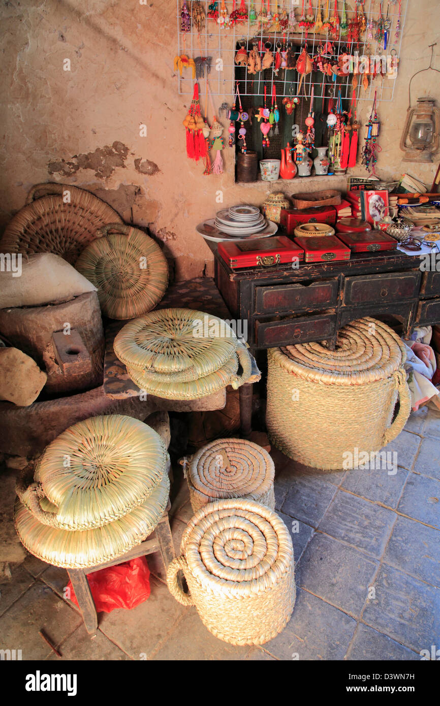 China, Yunnan, Tuanshan village, handicraft shop Stock Photo - Alamy