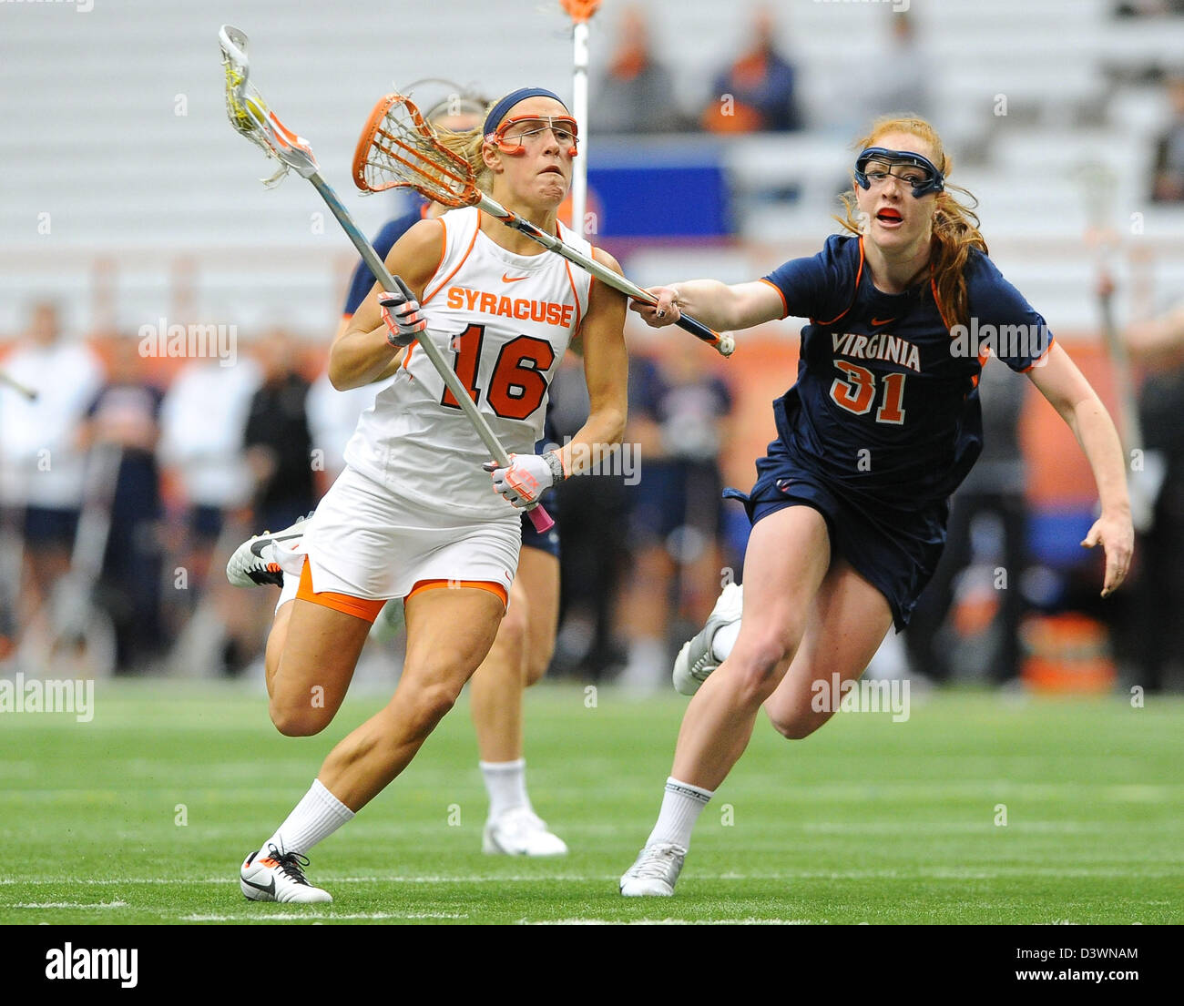 Syracuse, New York, U.S. 24th Feb, 2013. Syracuse Orange defender ...