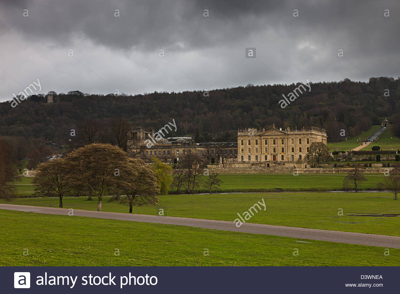 Chatsworth Waterfall Stock Photos & Chatsworth Waterfall Stock Images ...