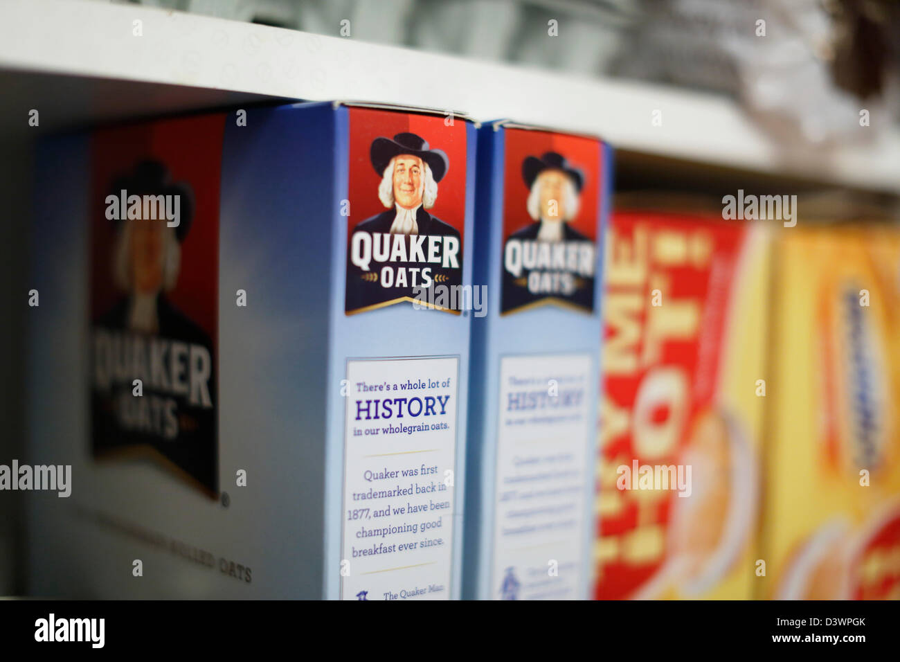 Quaker oats hi-res stock photography and images - Alamy