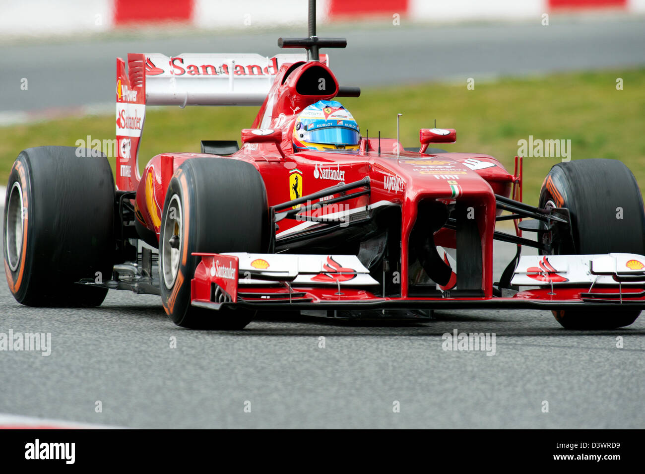 Fernando Alonso (SPA), Ferrari F138, Formula 1 testing sessions ...