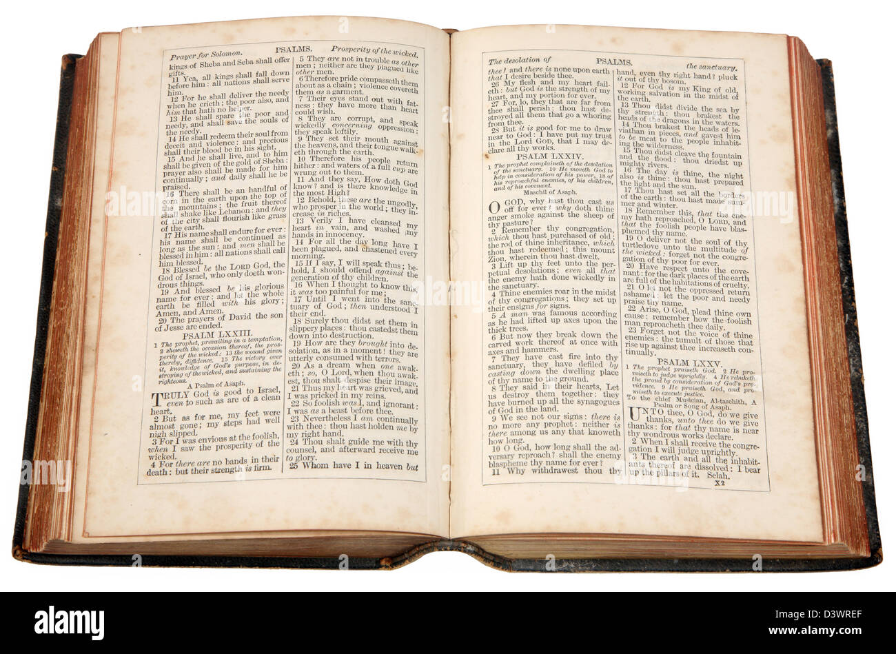 Bible old testament book Cut Out Stock Images & Pictures - Alamy