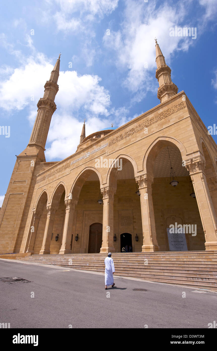 Mohammad al-Amin Mosque in Beruit Lebanon Stock Photo - Alamy