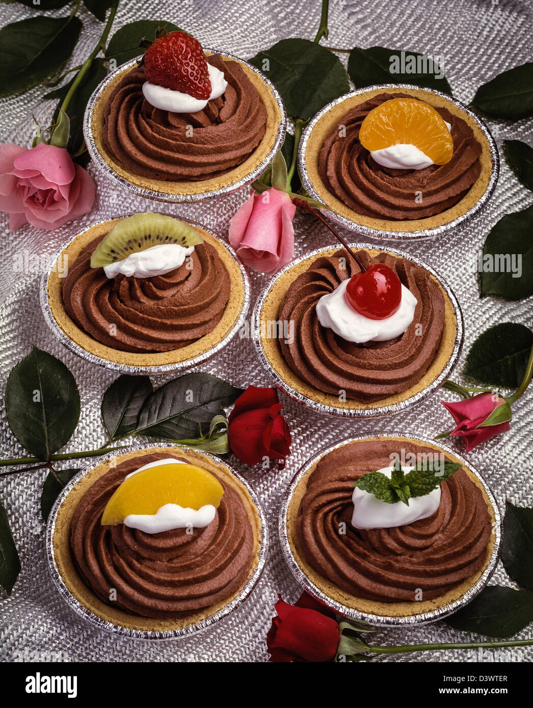 fresh baked desserts & snacks Stock Photo - Alamy