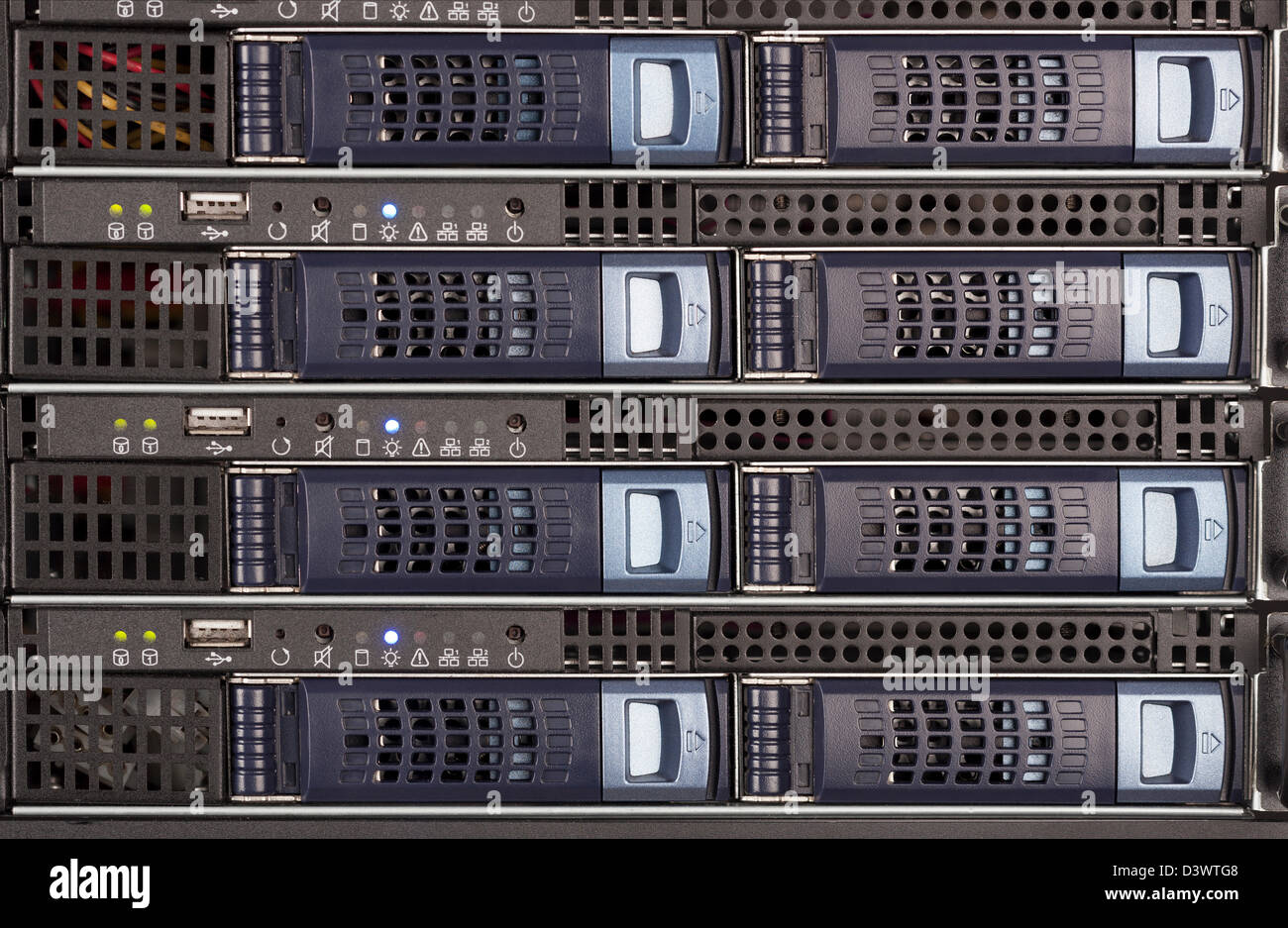 Blade Server Rack Stock Photos & Blade Server Rack Stock Images - Alamy