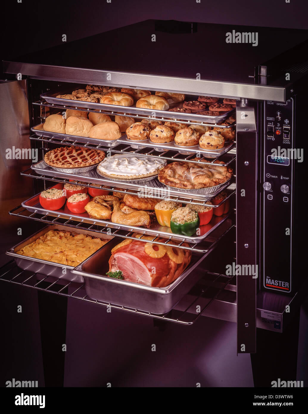 fresh baked desserts & snacks Stock Photo - Alamy