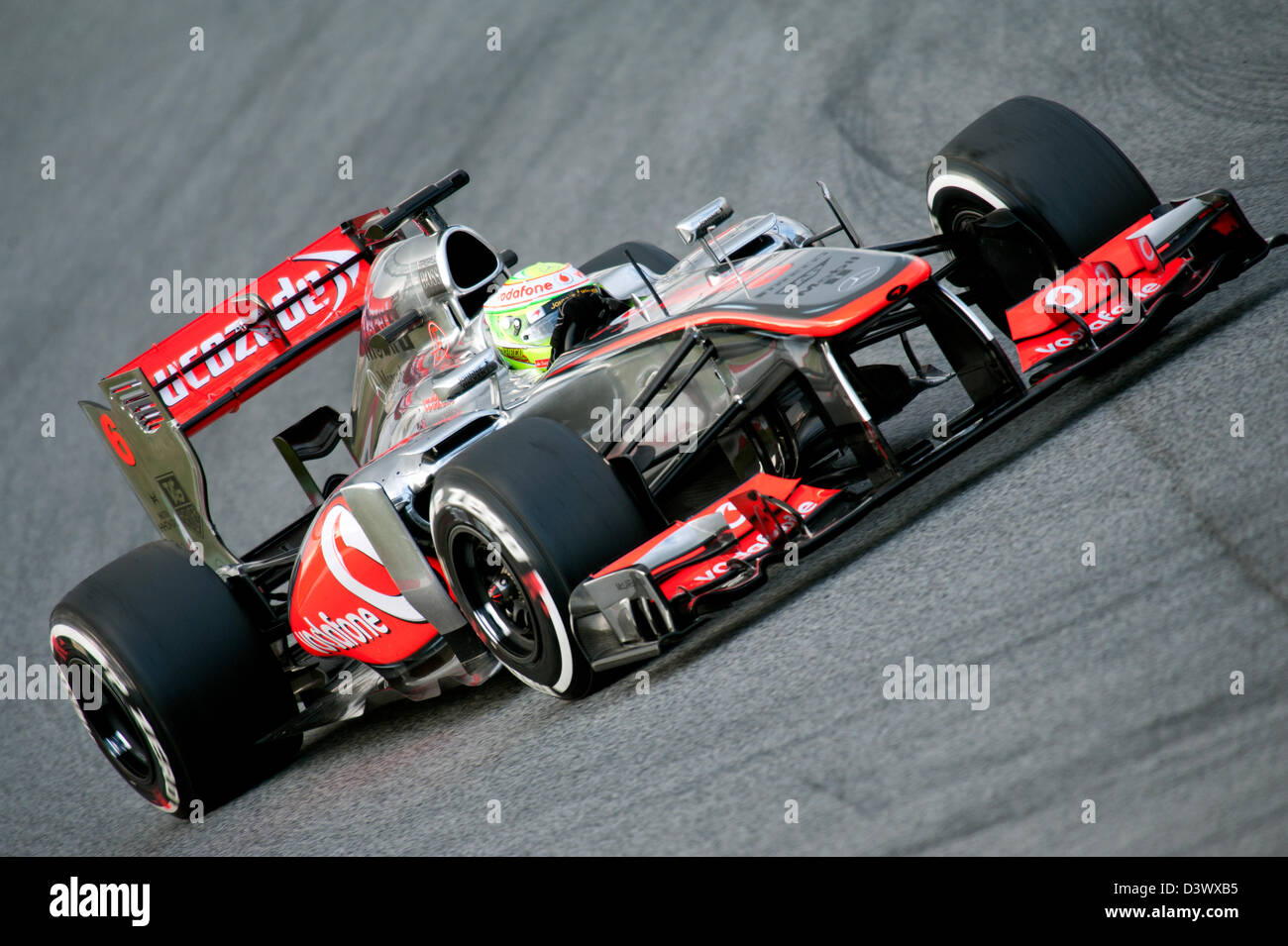 Sergio Perez (MEX), McLaren-Mercedes MP4-28, Formula 1 testing sessions ...