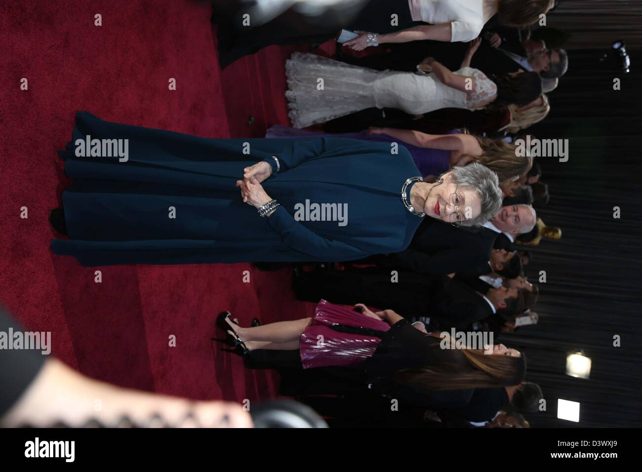 Los Angeles, California, U.S. 24th Feb, 2013. Emmanuelle Riva at ...