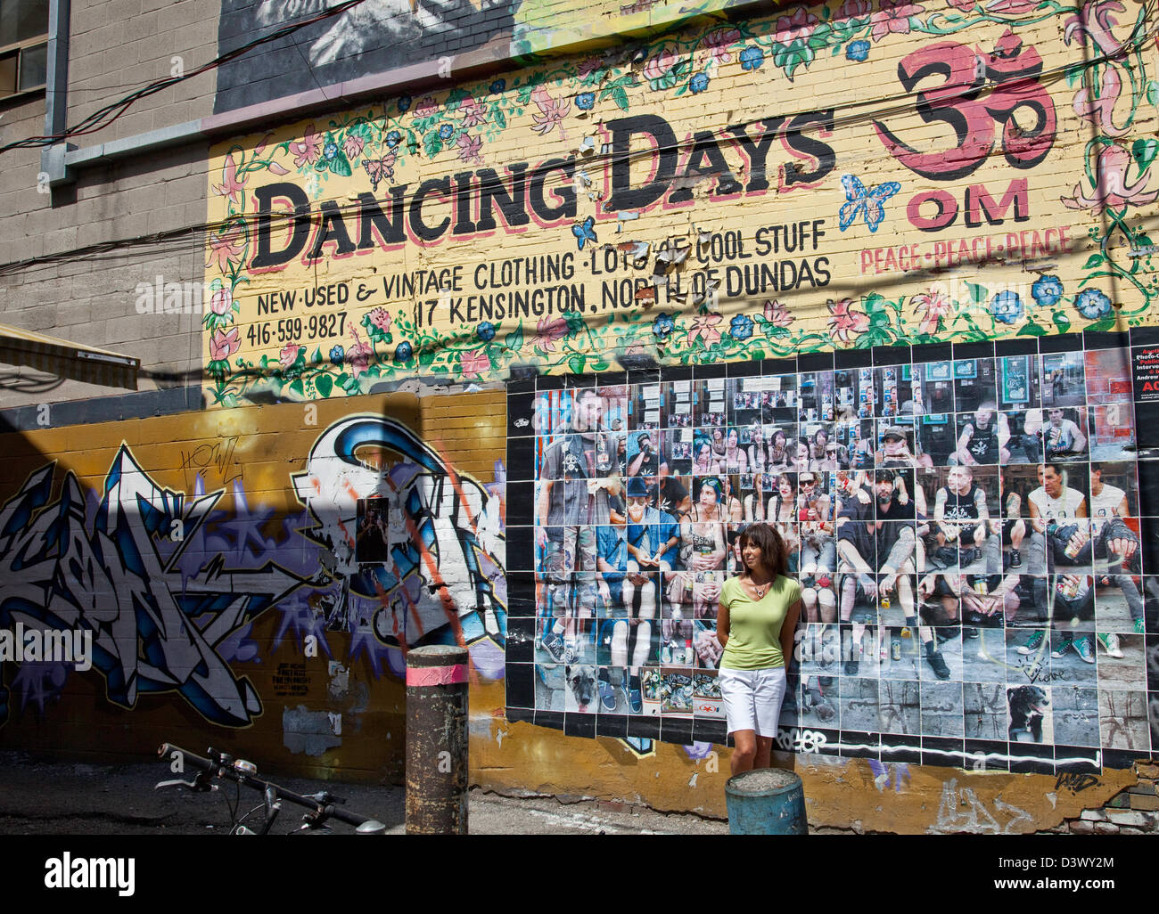 Graffiti kensington market hi-res stock photography and images - Alamy