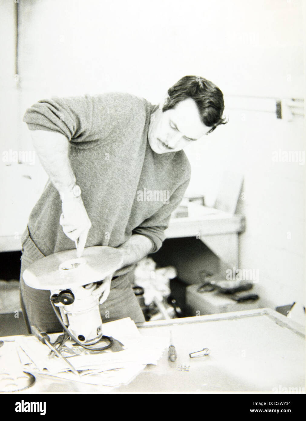 This photo from the Alexander Calder Special Collection depicts Calder ...