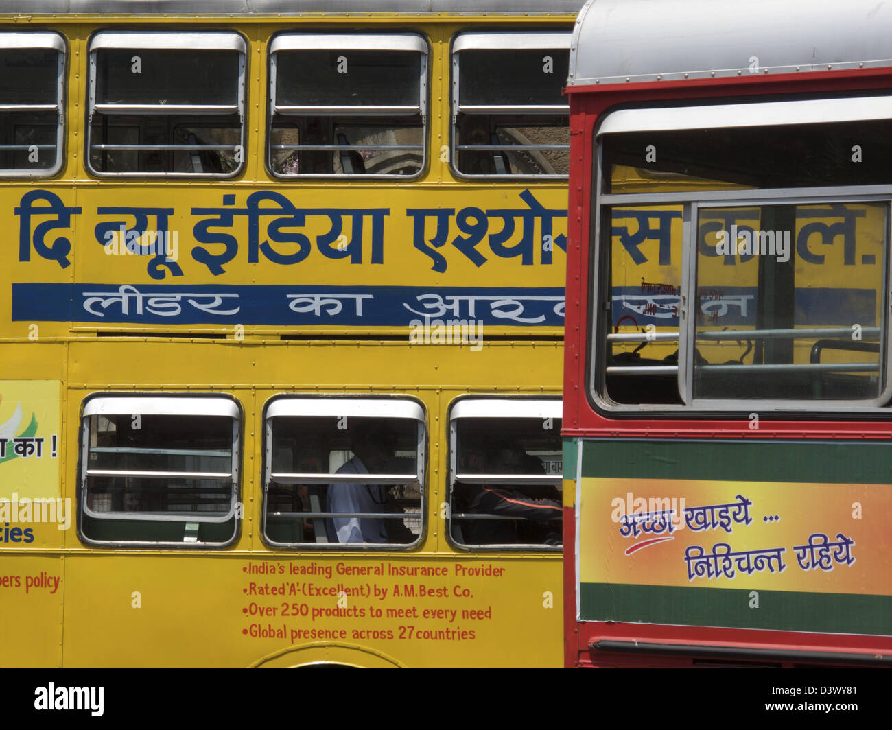 Double decker bus mumbai hi-res stock photography and images - Alamy