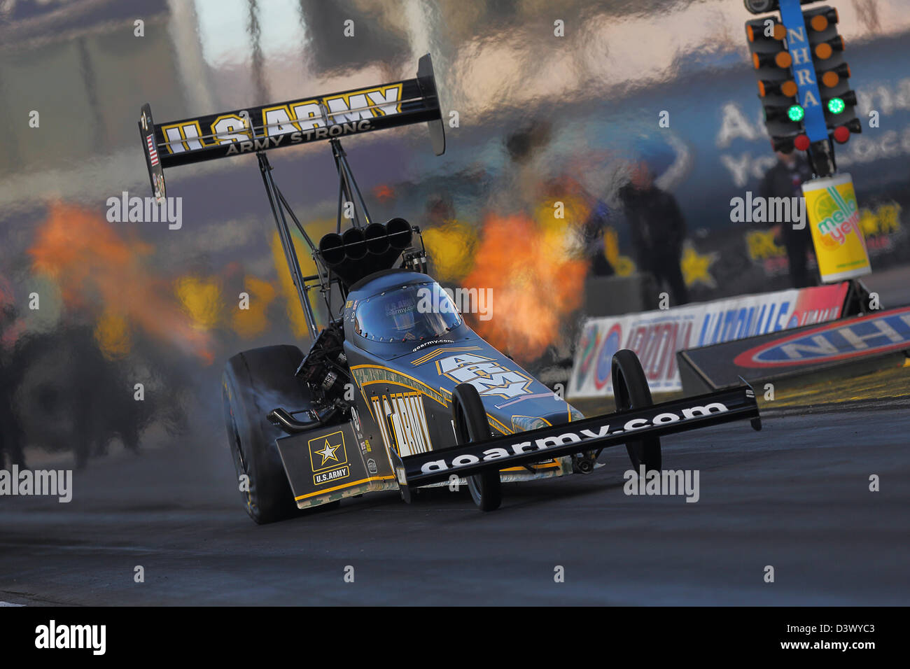 Chandler, Arizona, USA. 24th February 2013. Tony Schumacher during the ...