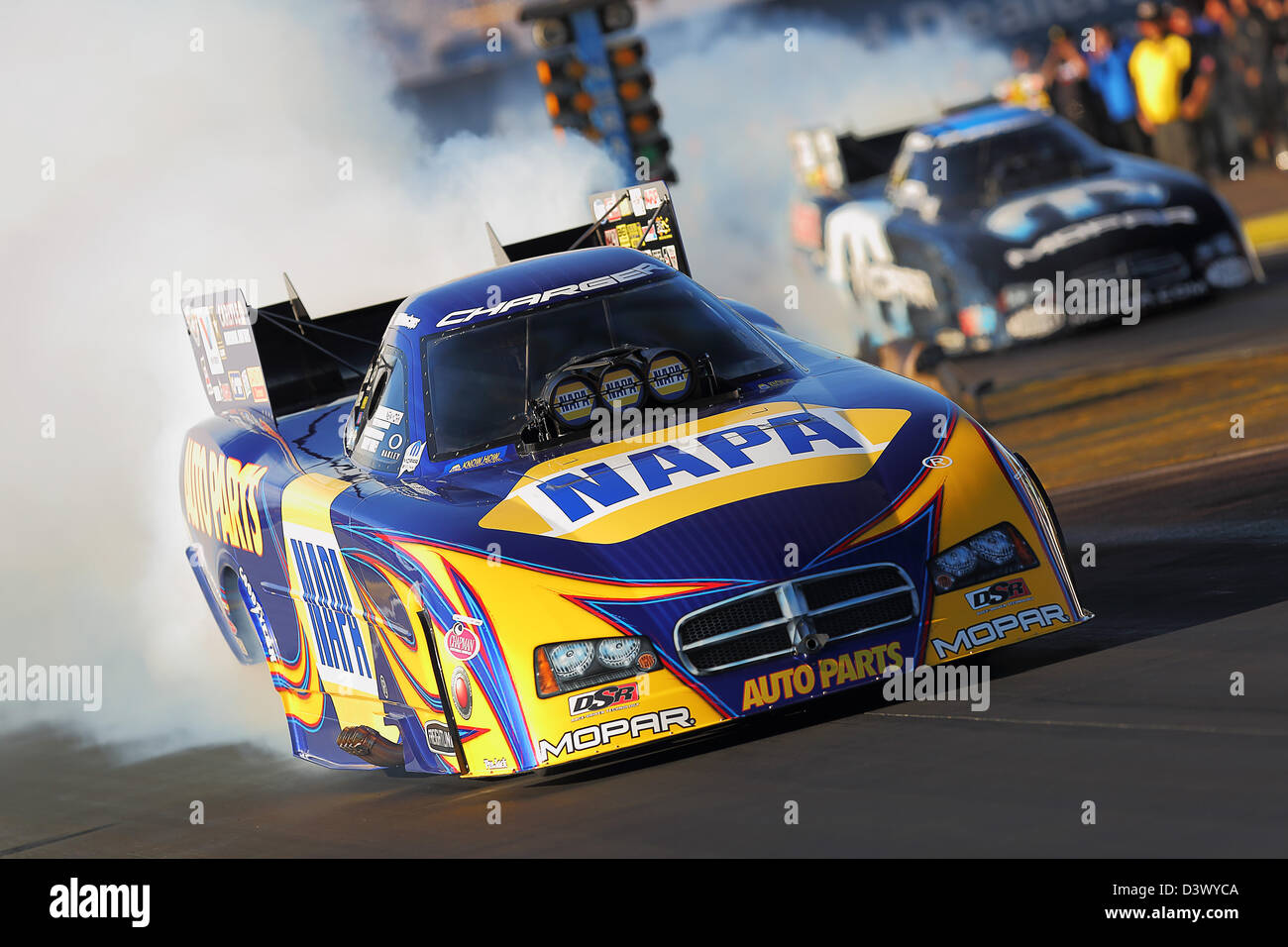 Chandler, Arizona, USA. 24th February 2013. Ron Capps during the NHRA ...