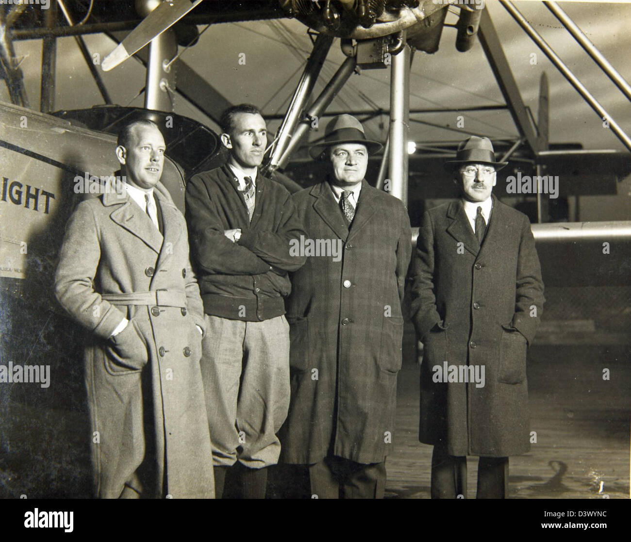 This special collection photo of Louis E. 'Slim' Gordon captures an ...