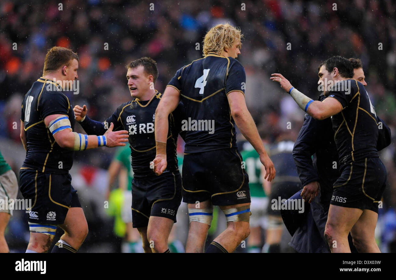 Edinburgh rugby players hi-res stock photography and images - Alamy