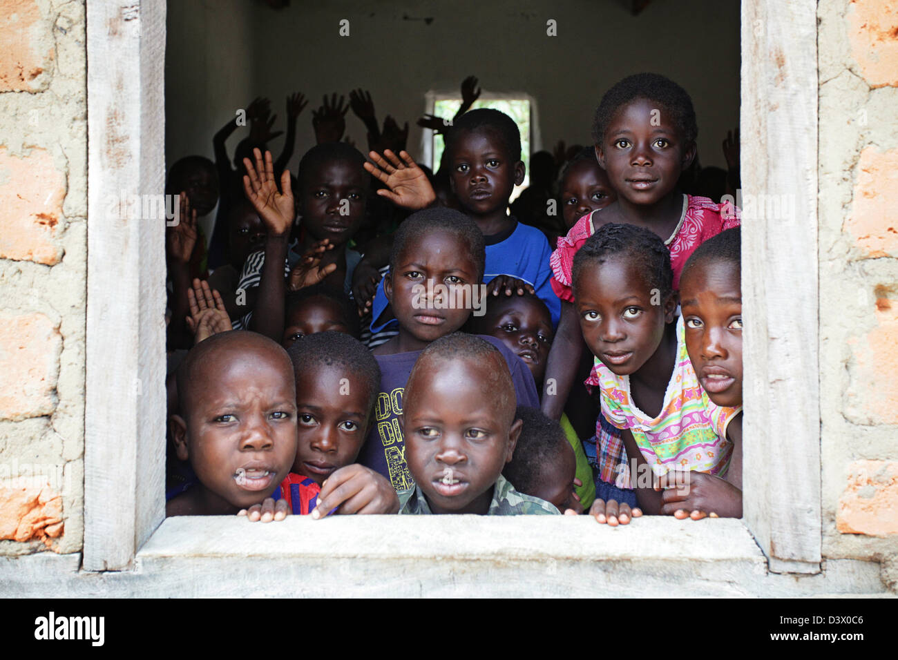 Zambia school children hi-res stock photography and images - Alamy