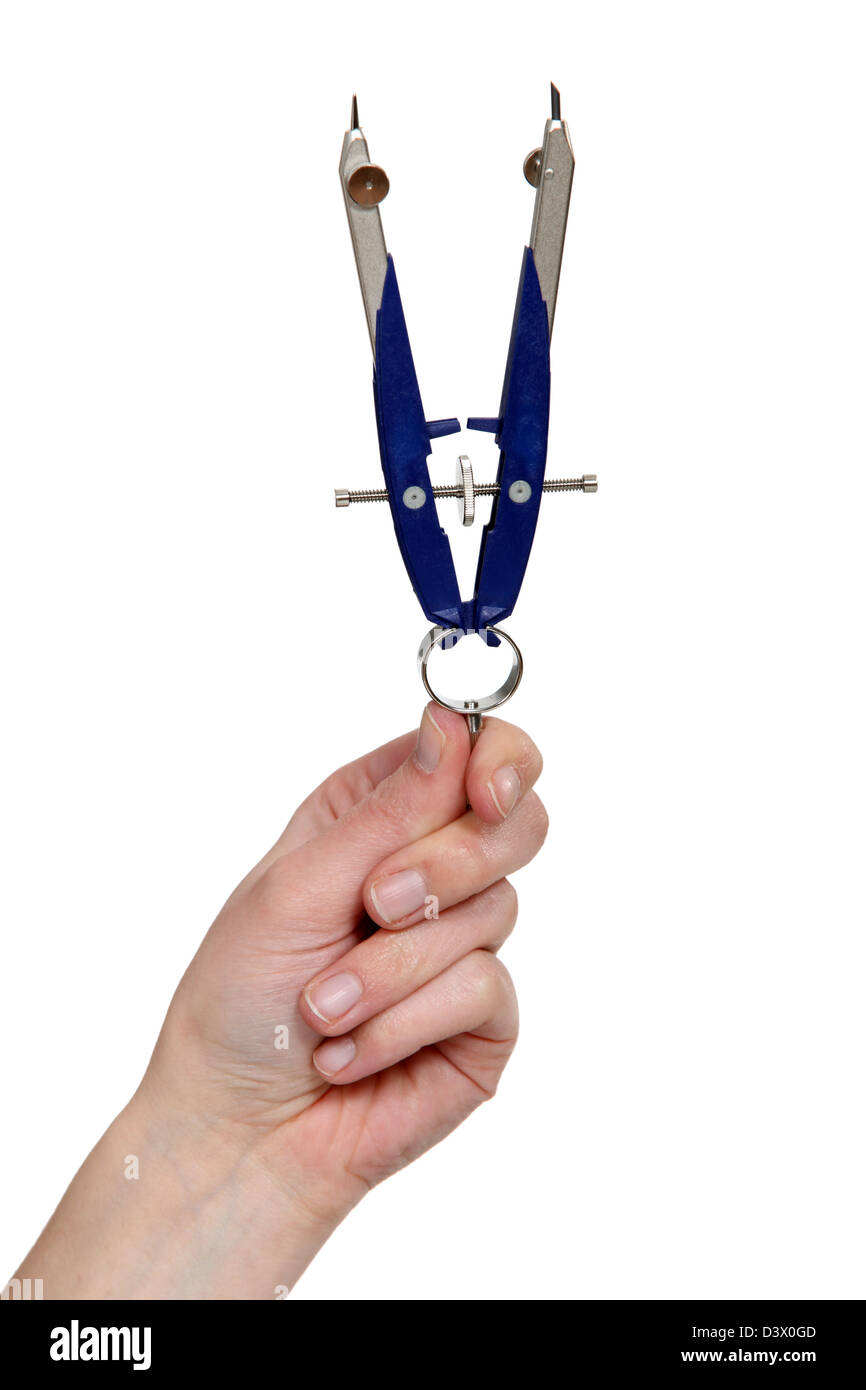 Mathematical Compass Drawing Circle Stock Photos & Mathematical Compass ...