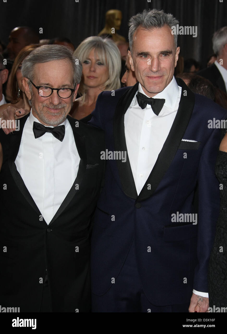 STEVEN SPIELBERG & DANIEL DAY-LEWIS 85TH ACADEMY AWARDS ARRIVALS DOLBY ...