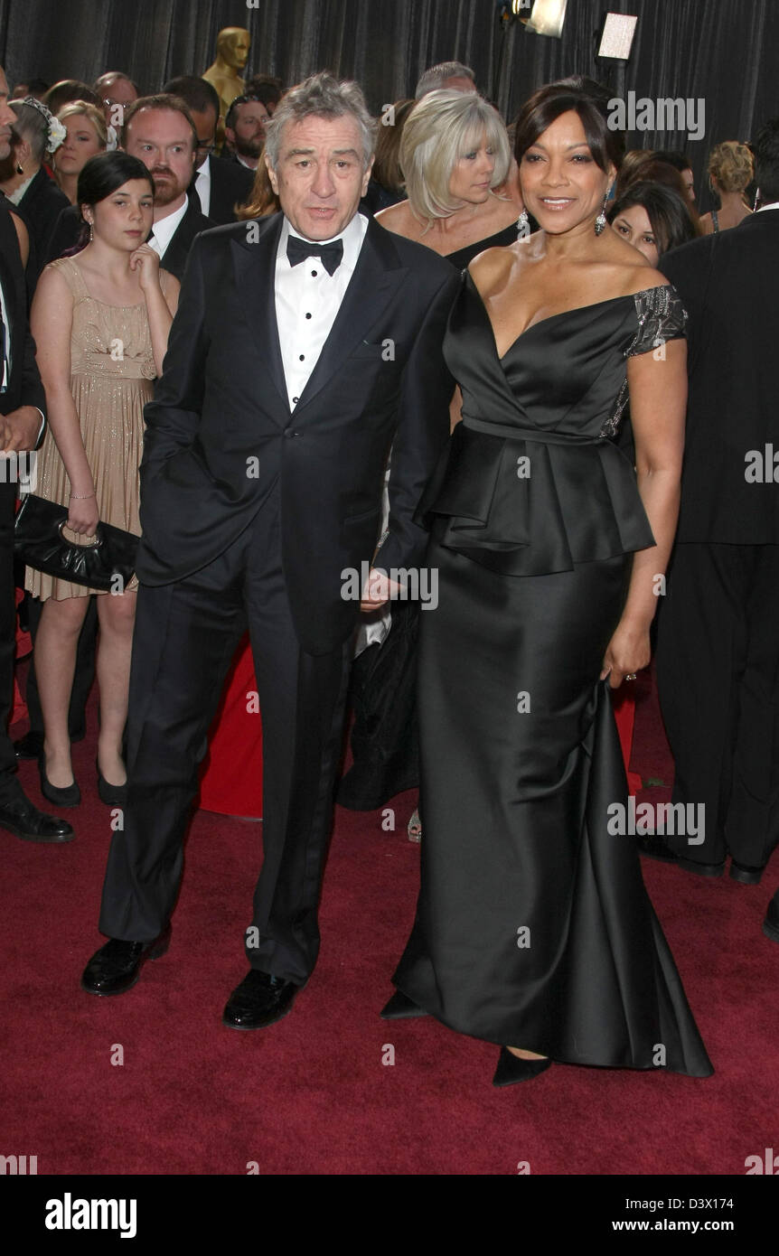 ROBERT DE NIRO & GRACE HIGHTOWER 85TH ACADEMY AWARDS ARRIVALS DOLBY ...