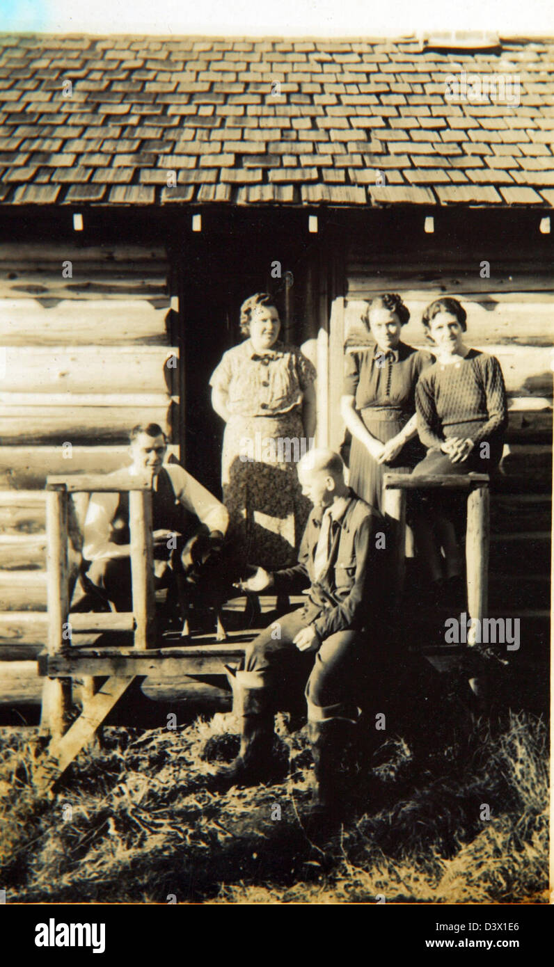 This photo, part of the Elwyn H. Gibbon Special Collection, offers a ...