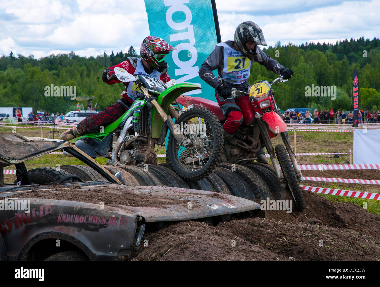 competition in motocross Stock Photo - Alamy