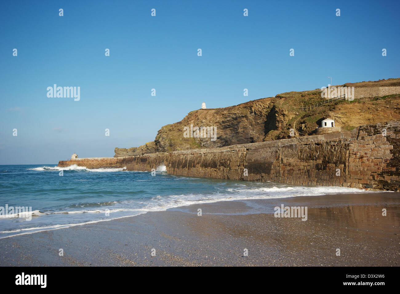 Portreath in Cornwall Stock Photo - Alamy