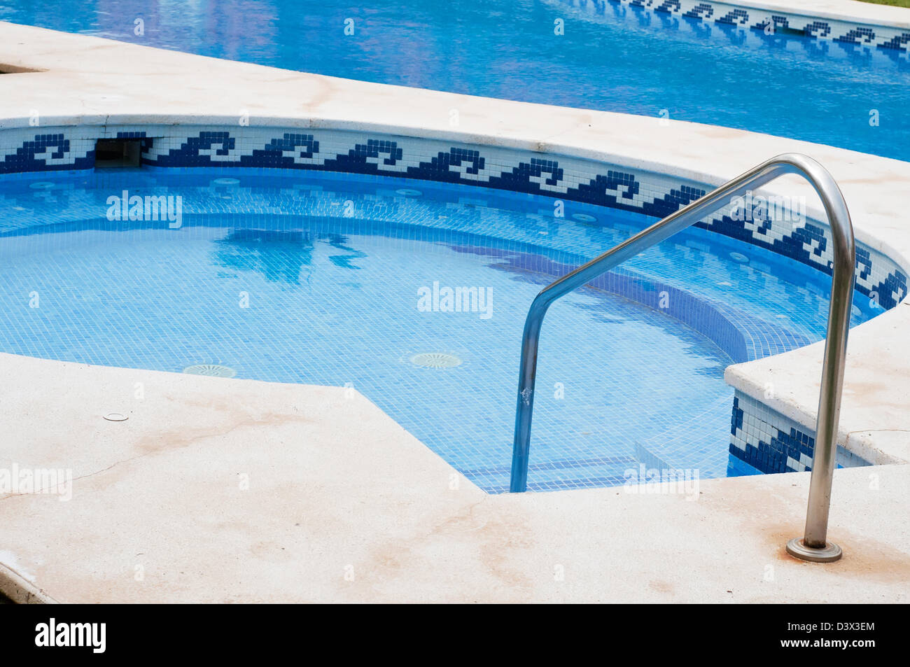 Shot of blue swimming pool Stock Photo - Alamy
