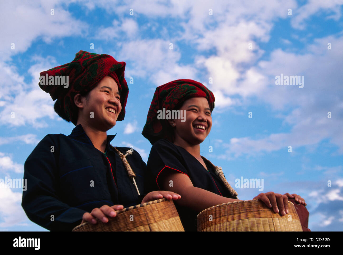 Pa-O People, Inle Lake, Myanmar Stock Photo - Alamy