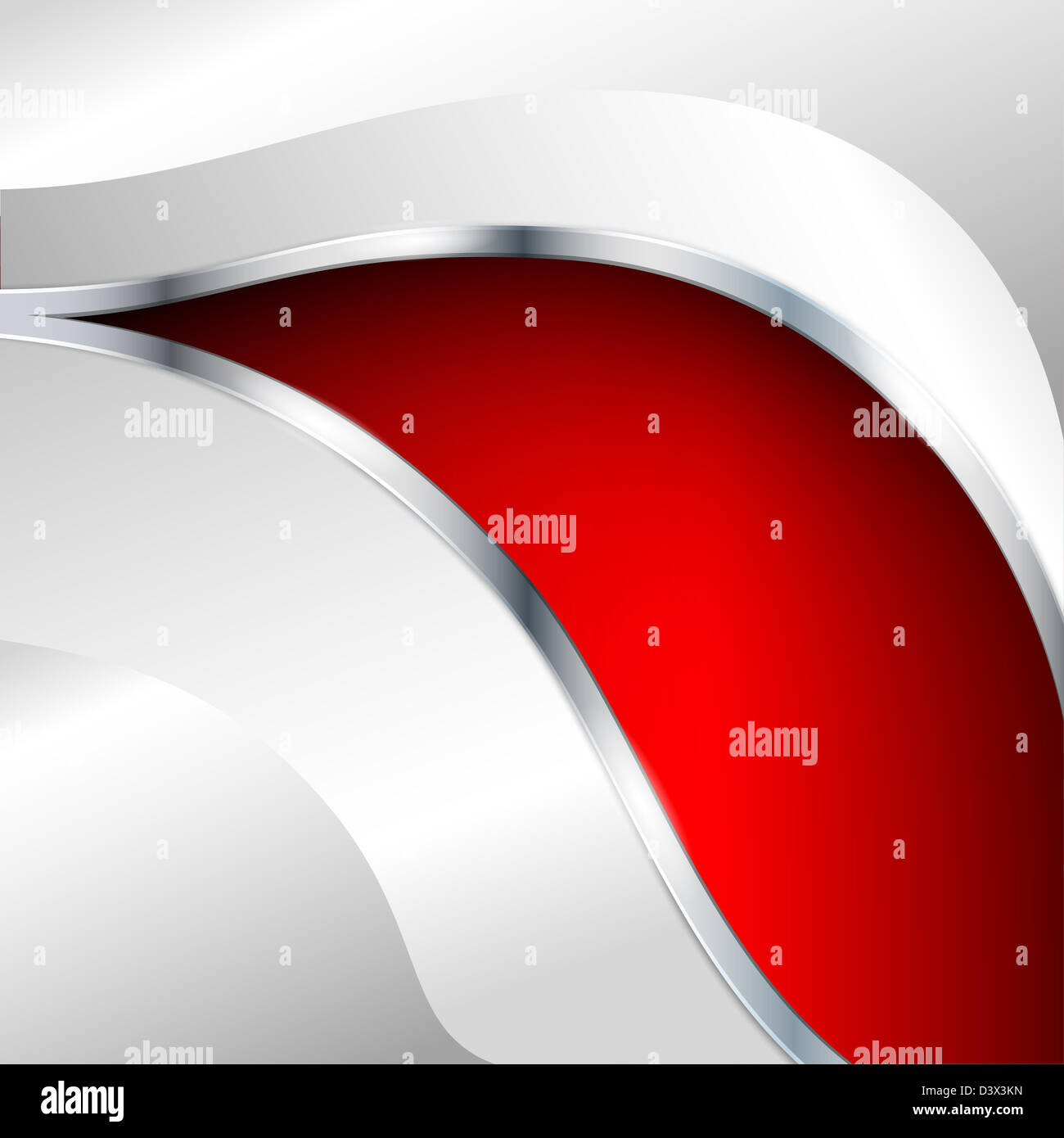 Abstract metallic background with red element Stock Photo - Alamy