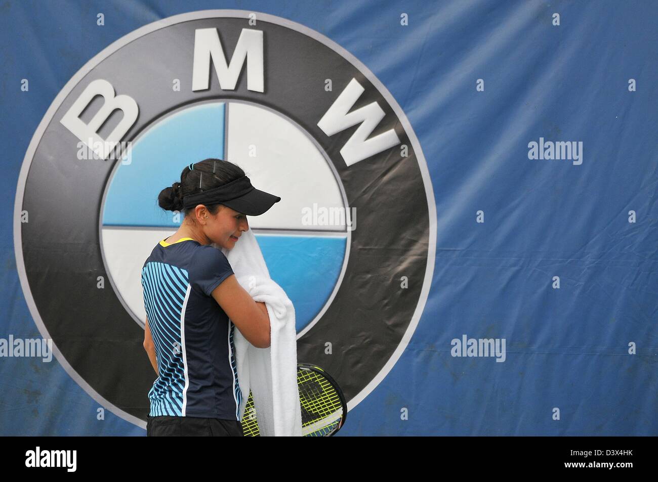 Kuala Lumpur, Malaysia. 25th February 2013. Erika Sema of Japan (WTA ...
