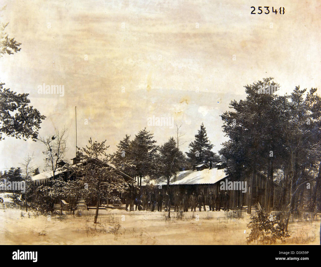 A historical photograph from the Colonel L.C. Hurd Special Collection ...