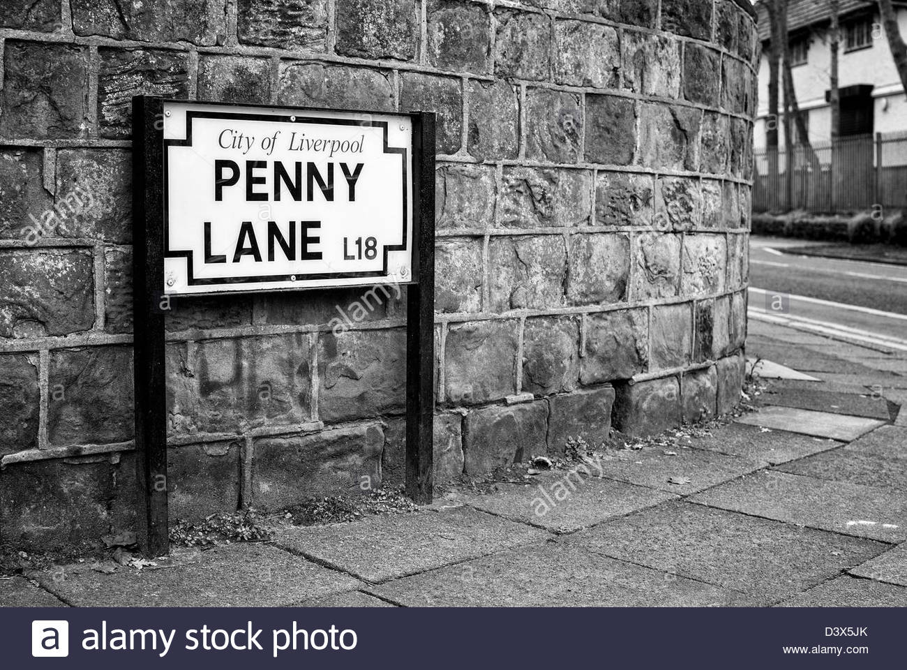 Penny Lane Sign Stock Photos & Penny Lane Sign Stock Images - Alamy