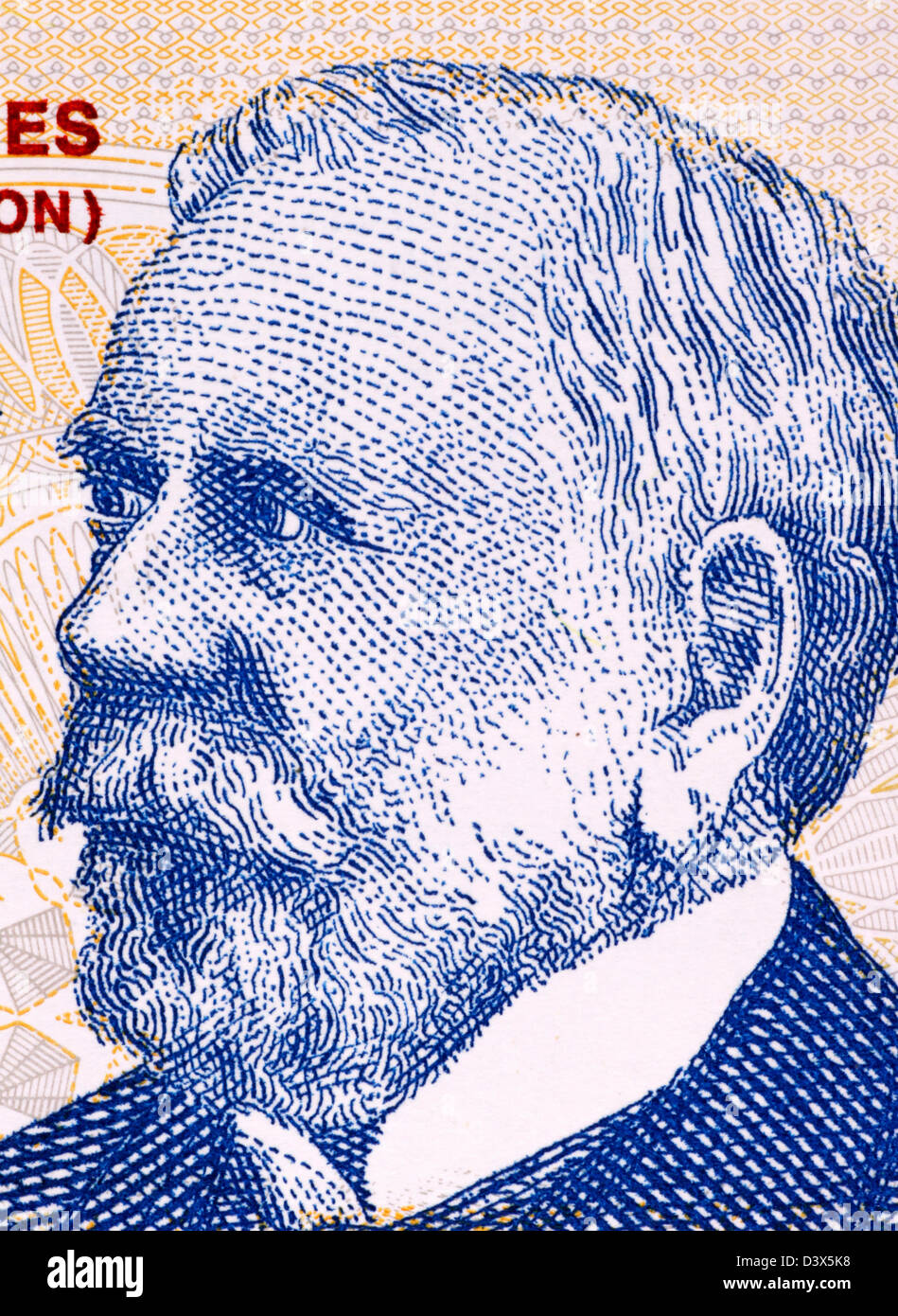 Dardo Rocha (1838-1921) on 2 Pesos 2002 Banknote from Argentina ...