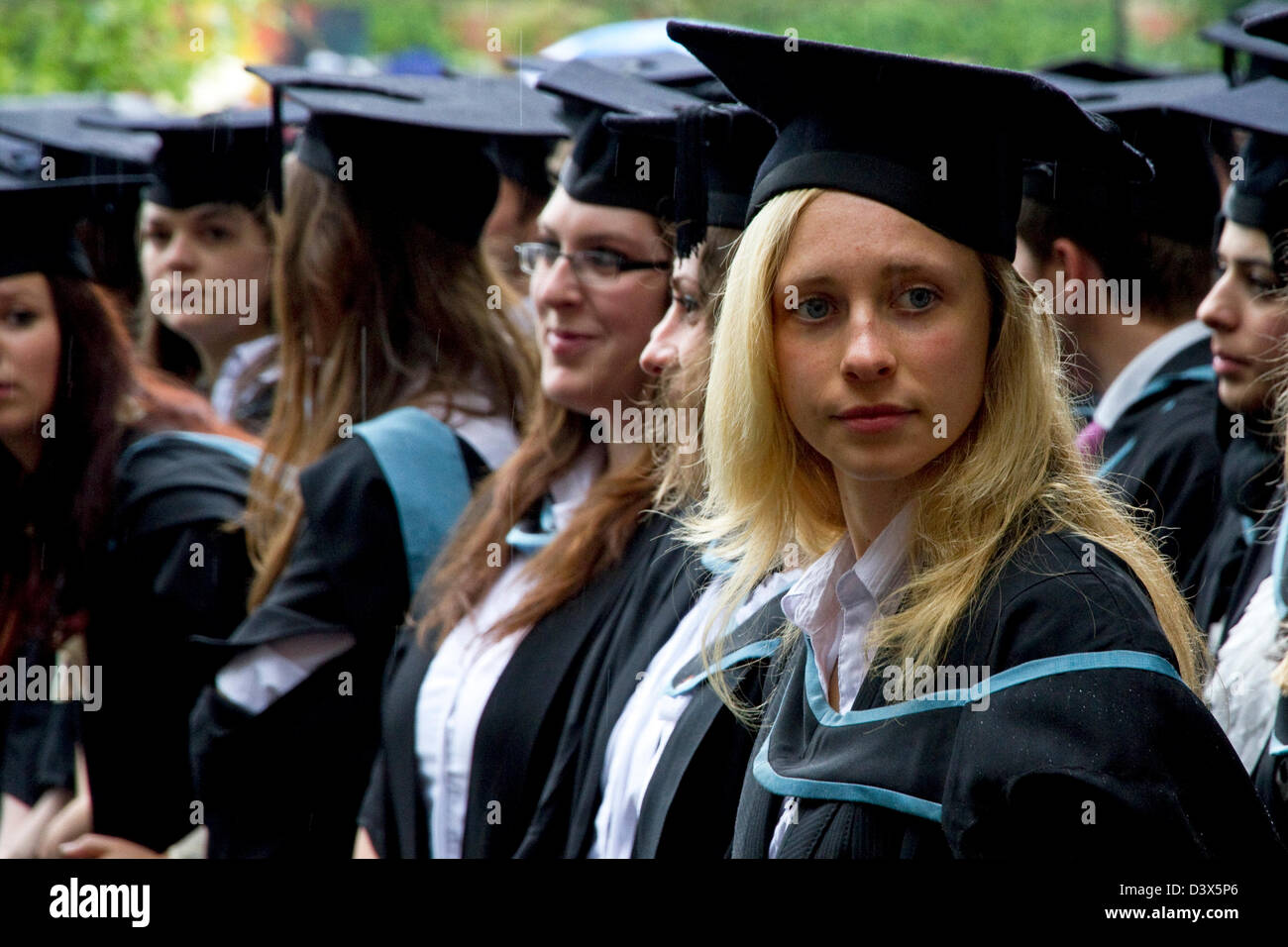 Graduation day ( in the rain), University of Birmingham, Birmingham ...