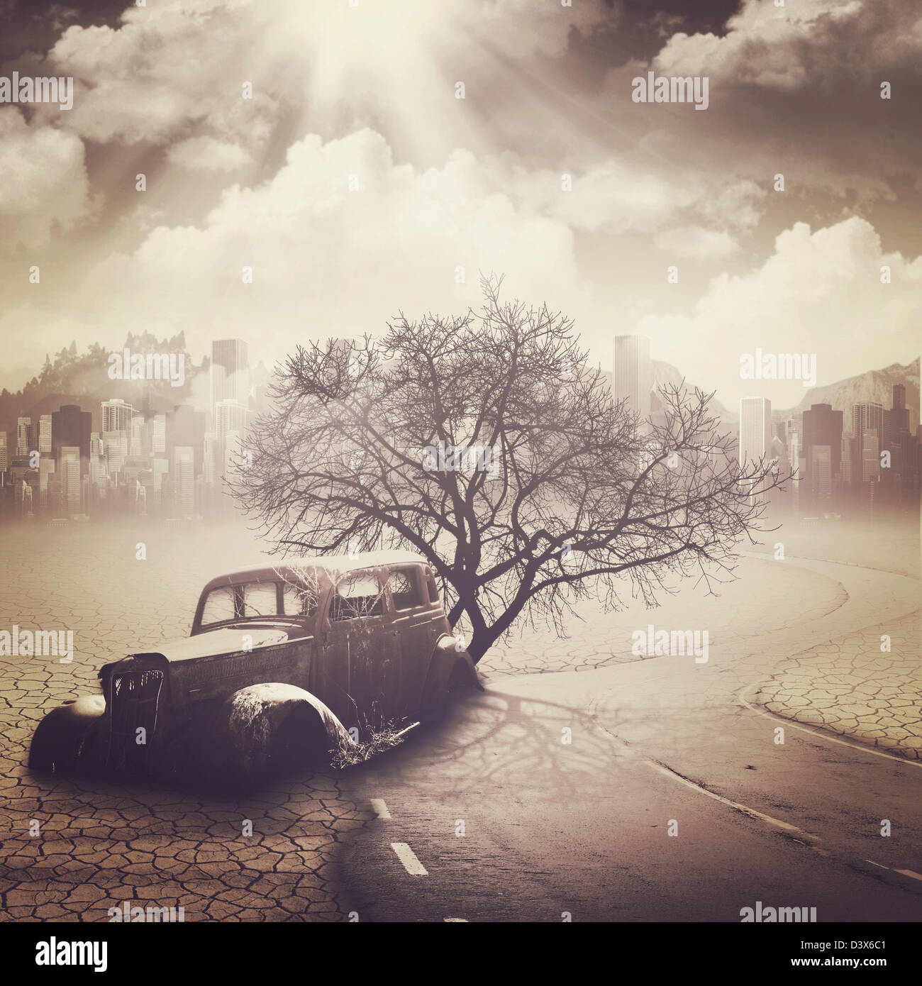 Apocalypse. Abstract apocaliptic backgrounds for your design Stock ...