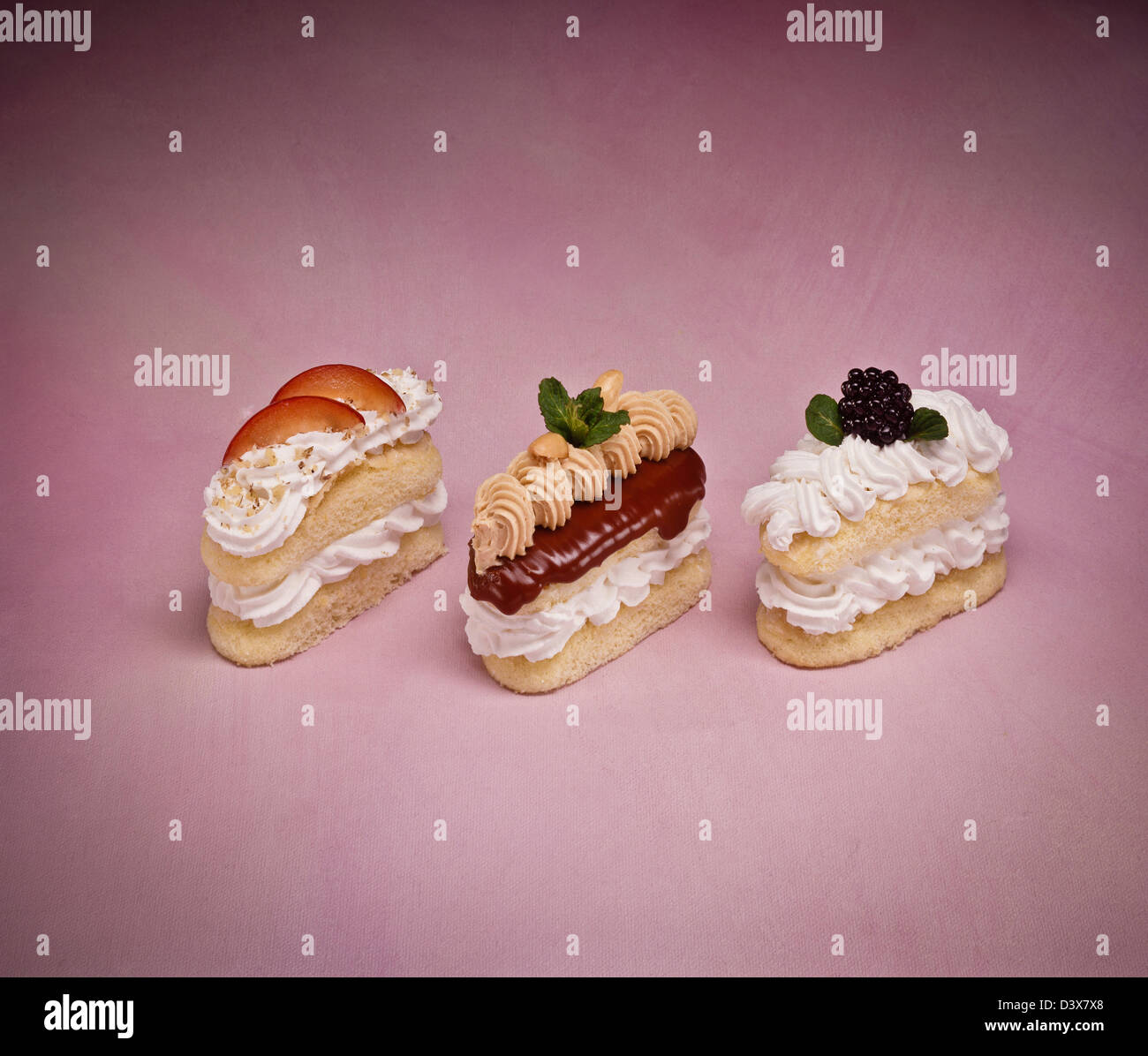 fresh baked desserts & snacks Stock Photo - Alamy