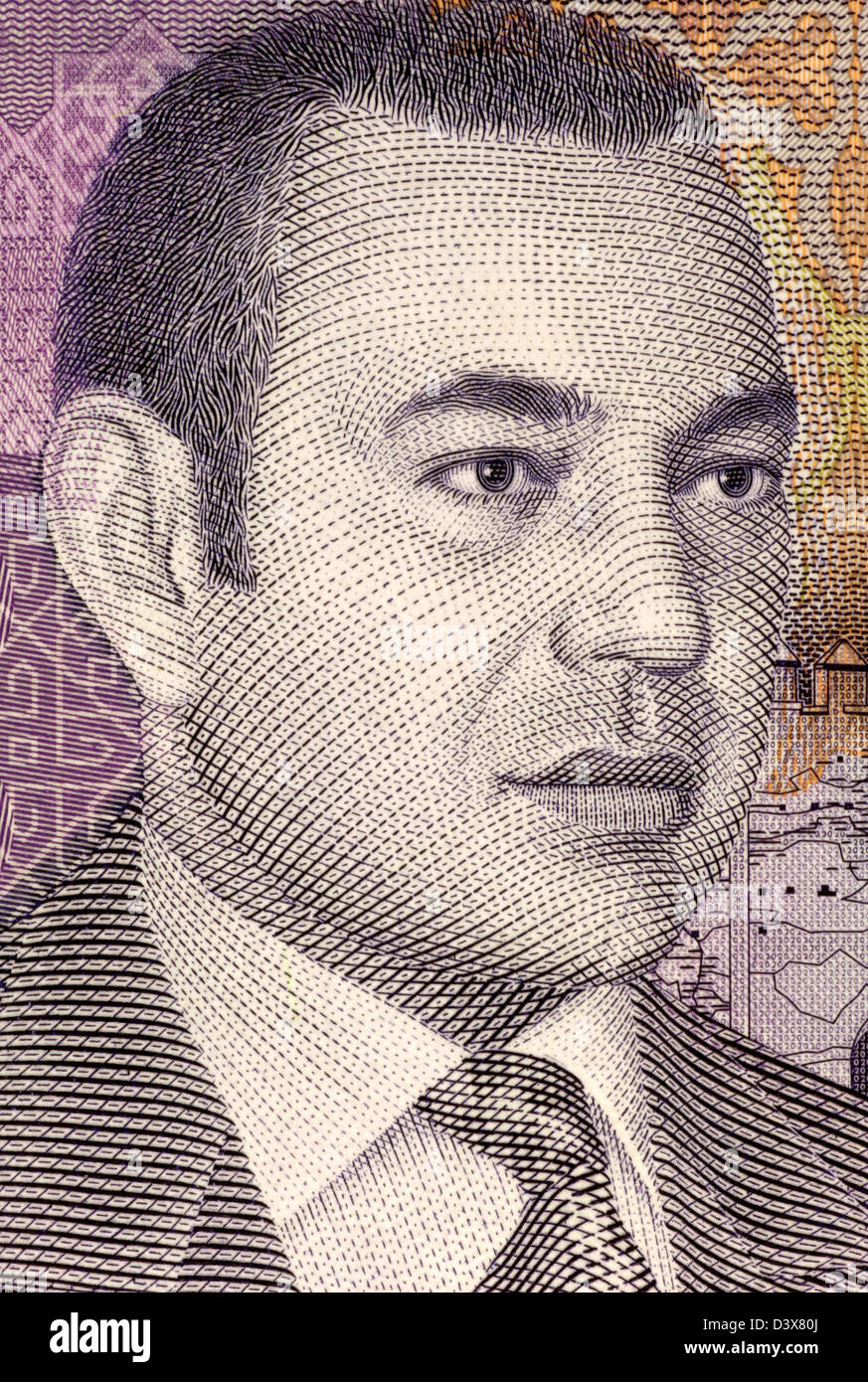 Mohammed VI of Morocco (born 1963) on 20 Dirhams 2005 Banknote from ...