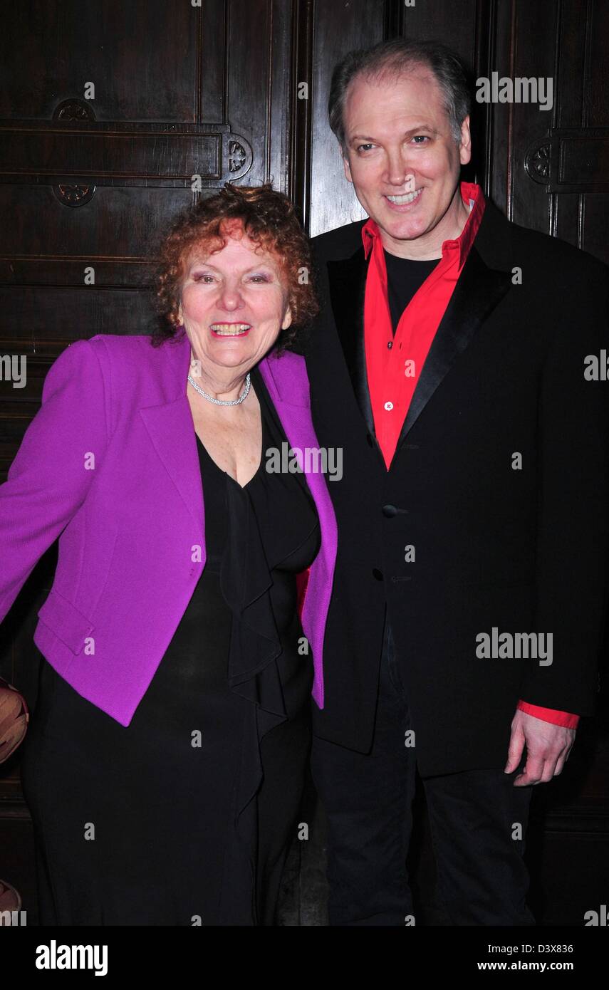 New York, USA. 25th February 2013. Crystal Field, Charles Busch at ...