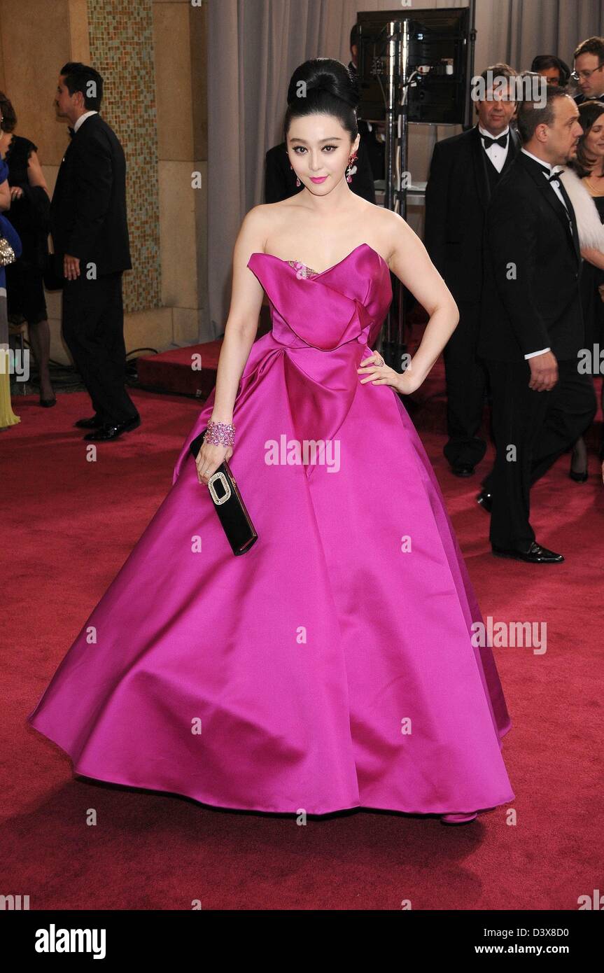 Los Angeles, California, USA. 24th February 2013. Actress FAN BING BING ...