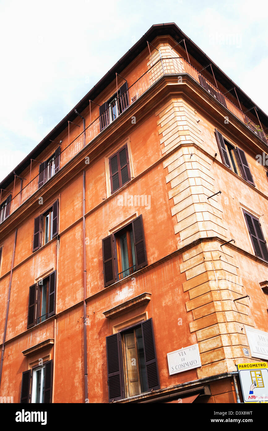 Low angle view of a building, Rome, Lazio, Italy Stock Photo - Alamy